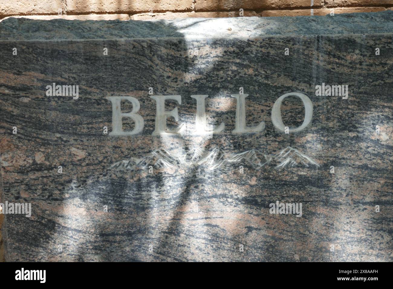 Las Vegas, Nevada, USA 14th May 2024 Singer/Musician Freddie Bell Grave ...