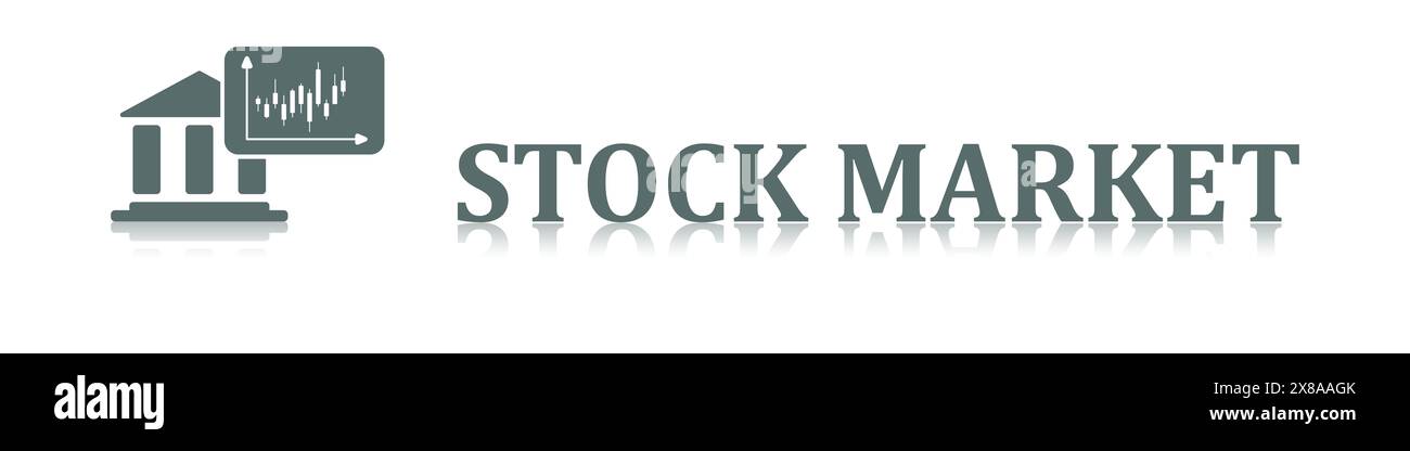 Illustration of a stock market concept Stock Photo - Alamy