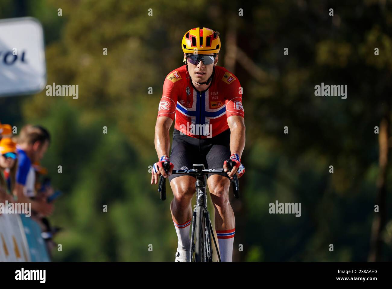 Oslo 20240523. Fredrik Dversnes during the cycle race Tour of Norway ...