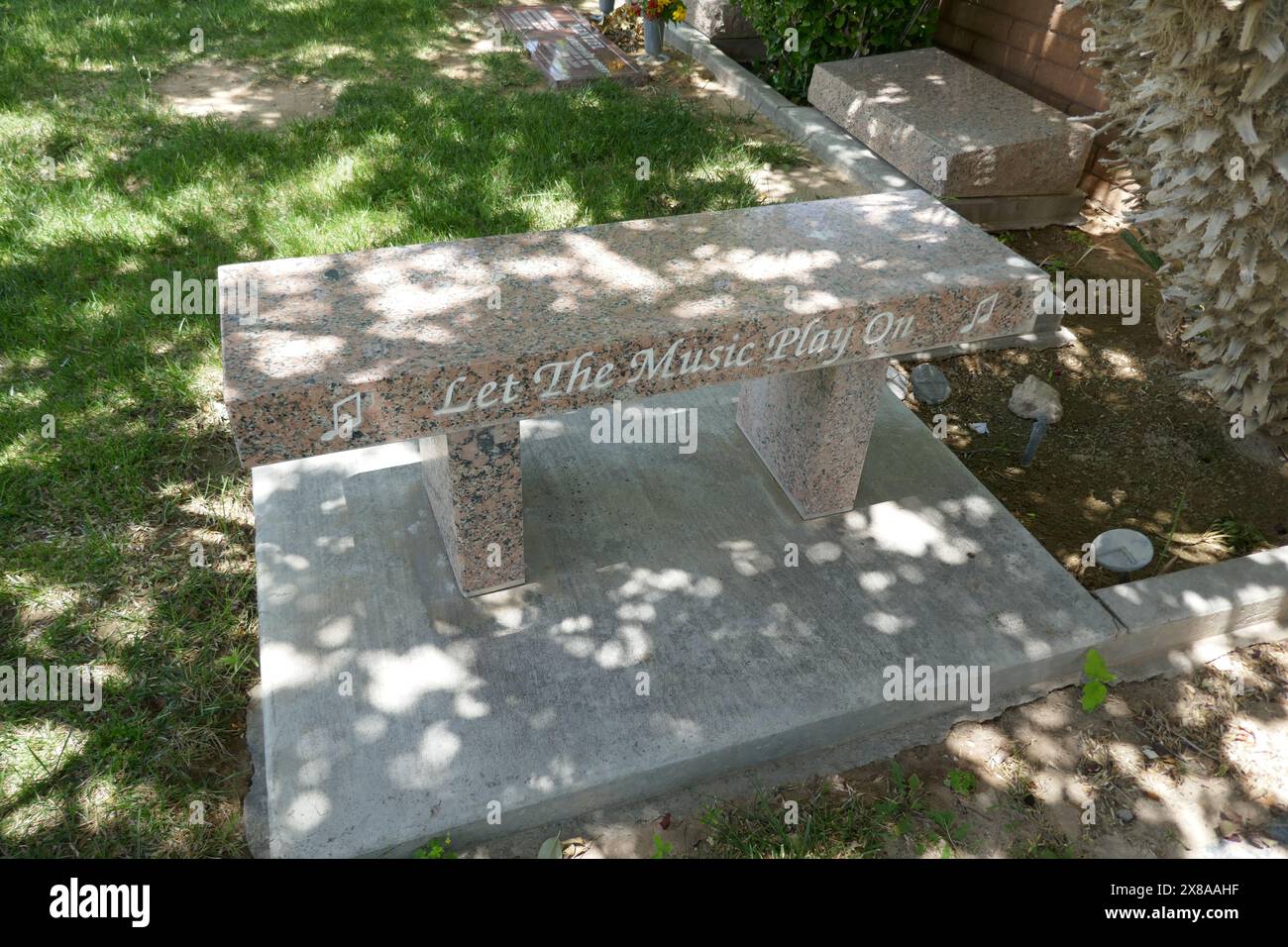 Las Vegas, Nevada, USA 14th May 2024 Singer/Musician Freddie Bell Grave ...