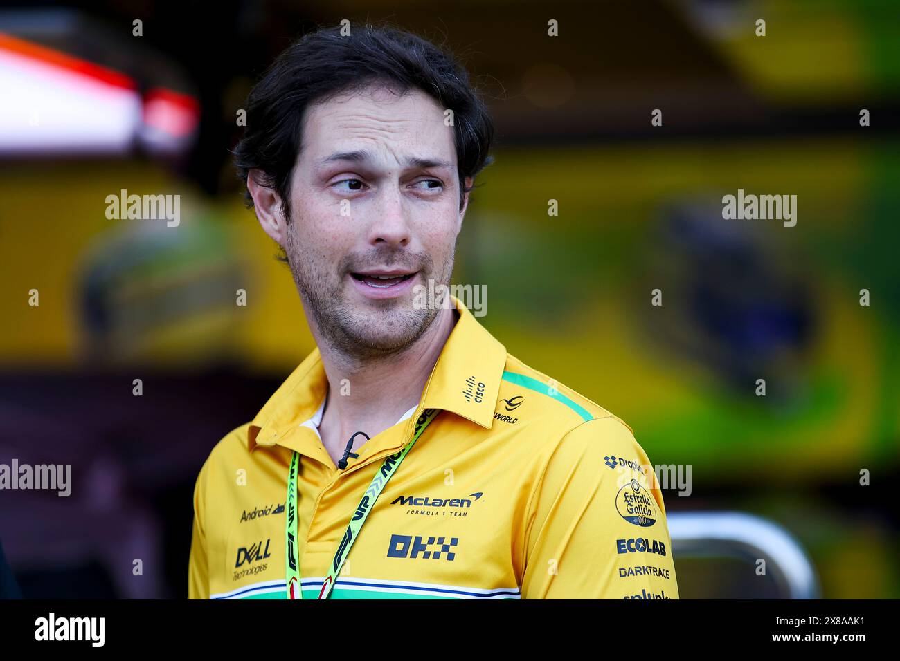 SENNA Bruno, former F1 driver during the Formula 1 Grand Prix de ...