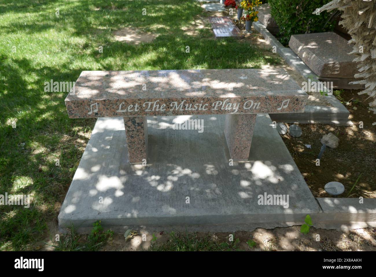 Las Vegas, Nevada, USA 14th May 2024 Singer/Musician Freddie Bell Bench ...