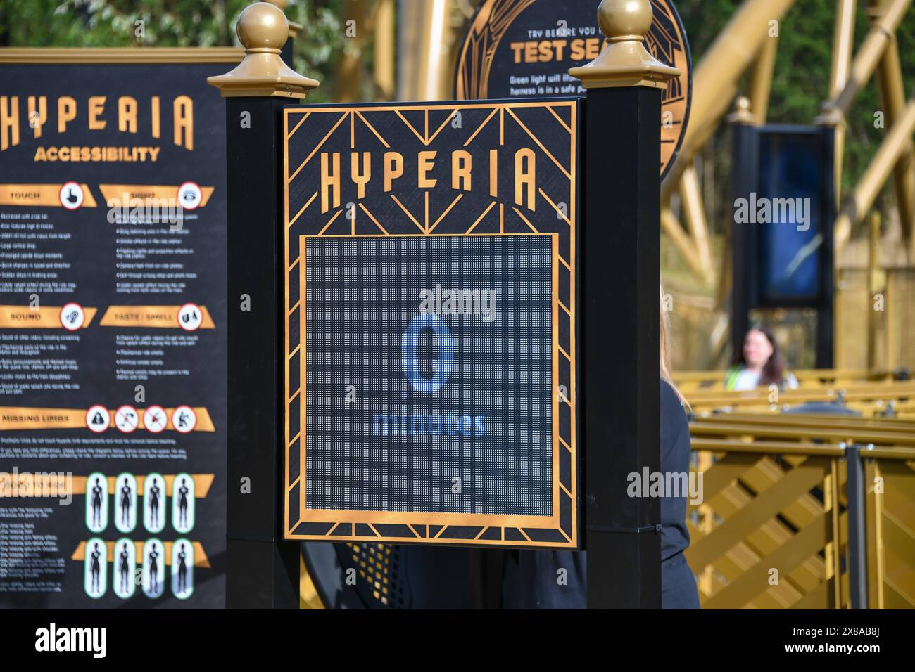 Chertsey, UK. 23rd May, 2024. Hyperia, the new £18 million ...