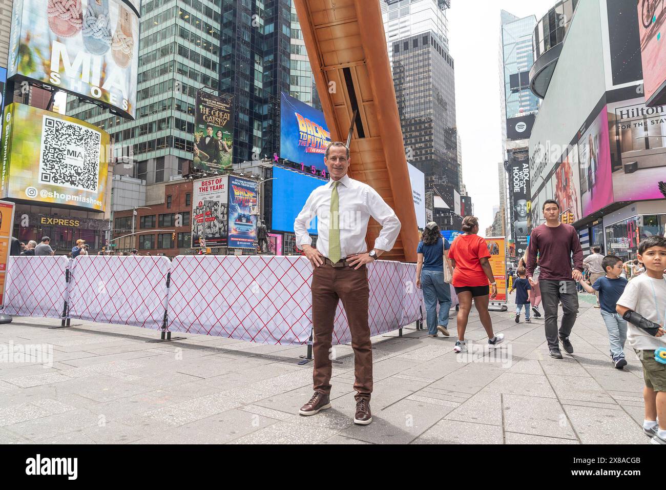 New York, United States. 23rd May, 2024. Former congressman Anthony ...