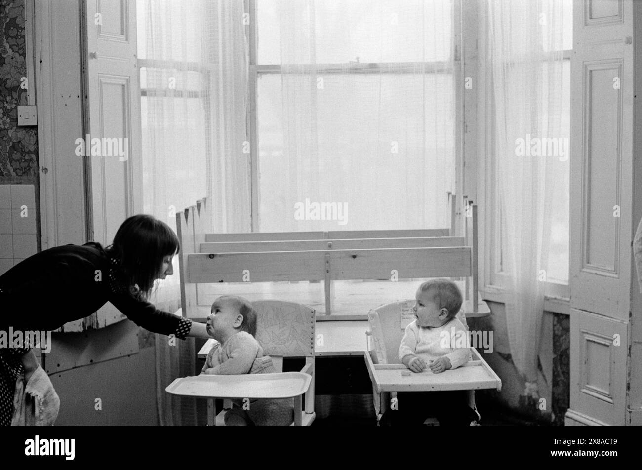 Chiswick Women's Aid, Richmond, London, England circa November 1975. A ...