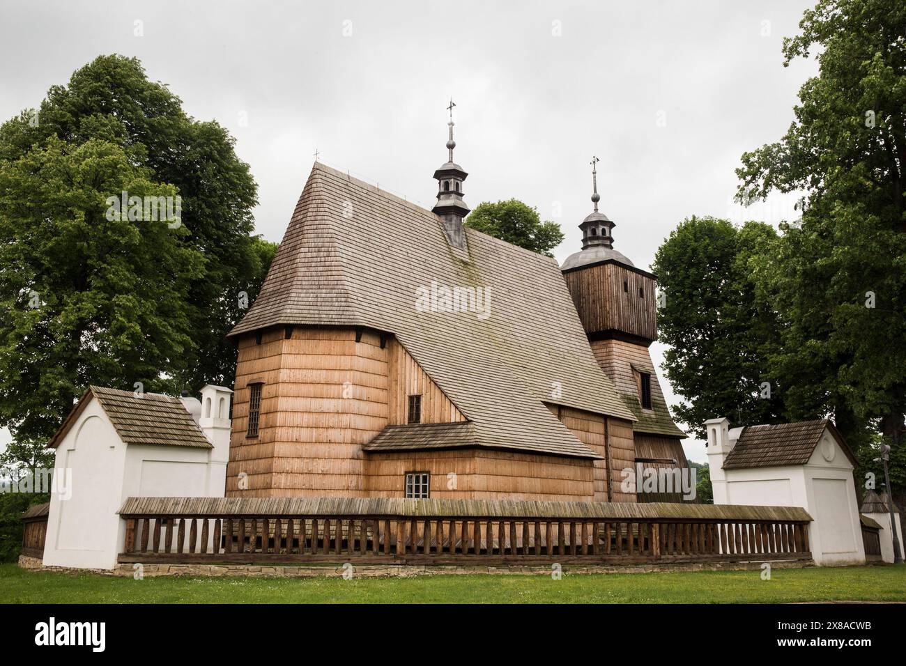WOODEN CHURCHES POLAND Stock Photo - Alamy