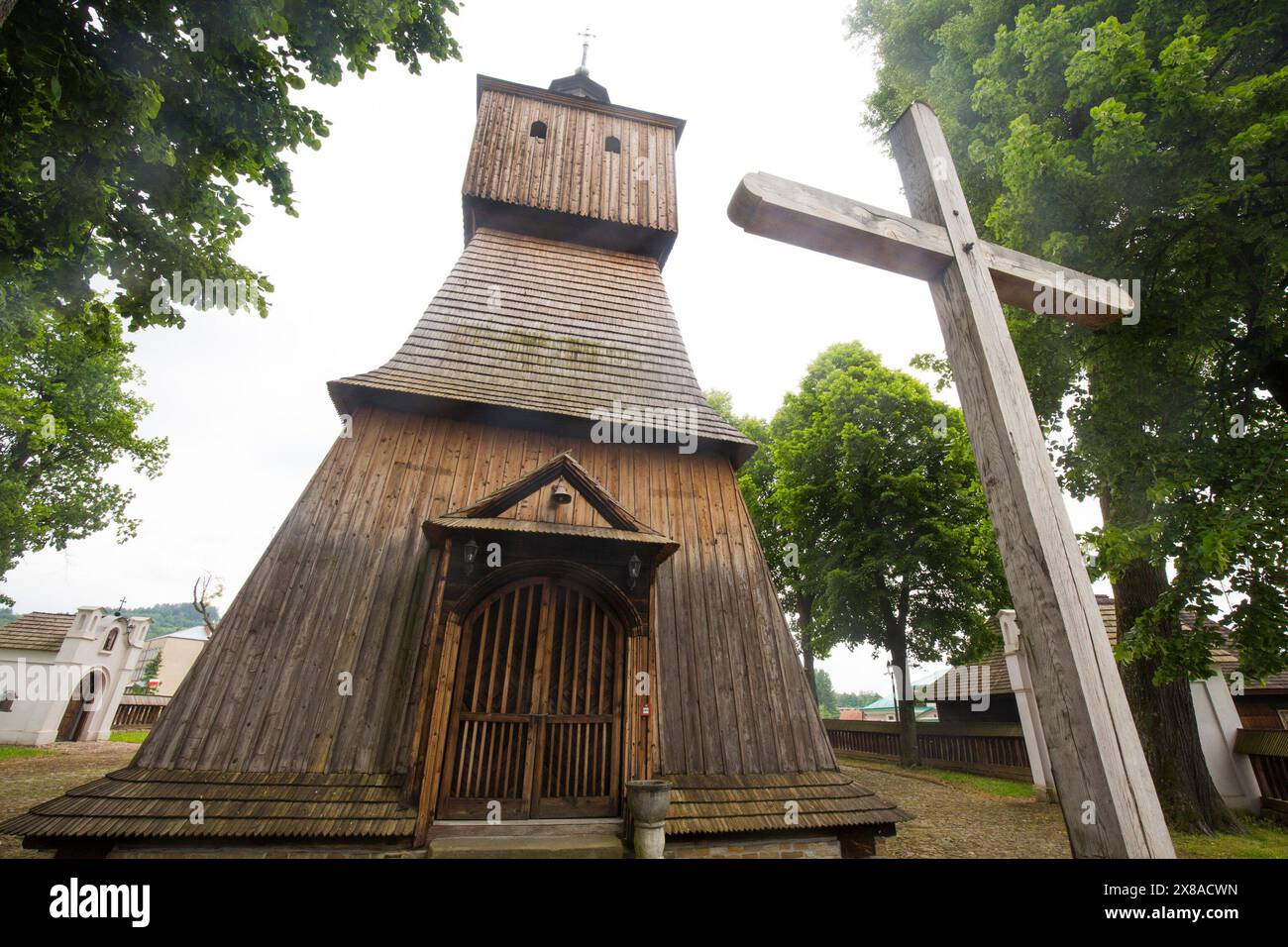 WOODEN CHURCHES POLAND Stock Photo - Alamy