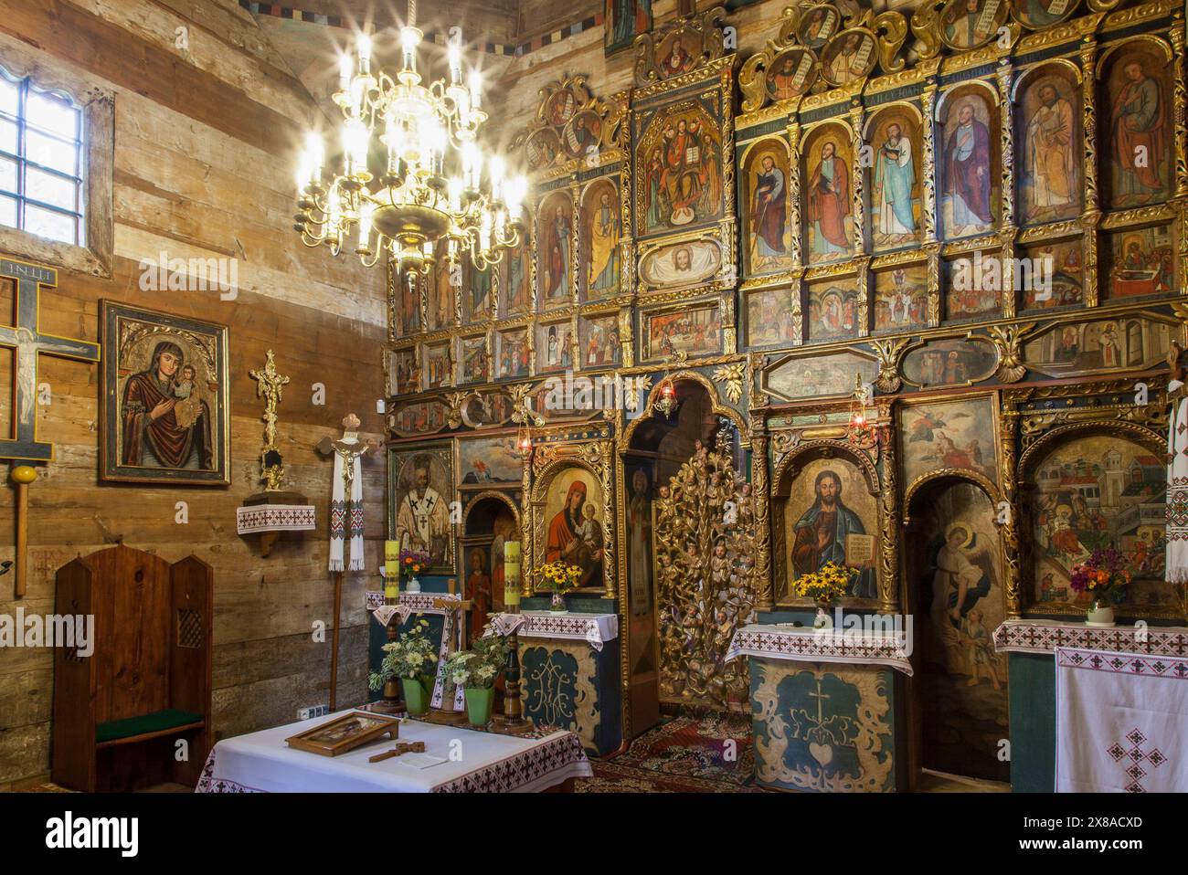 WOODEN CHURCHES POLAND Stock Photo - Alamy