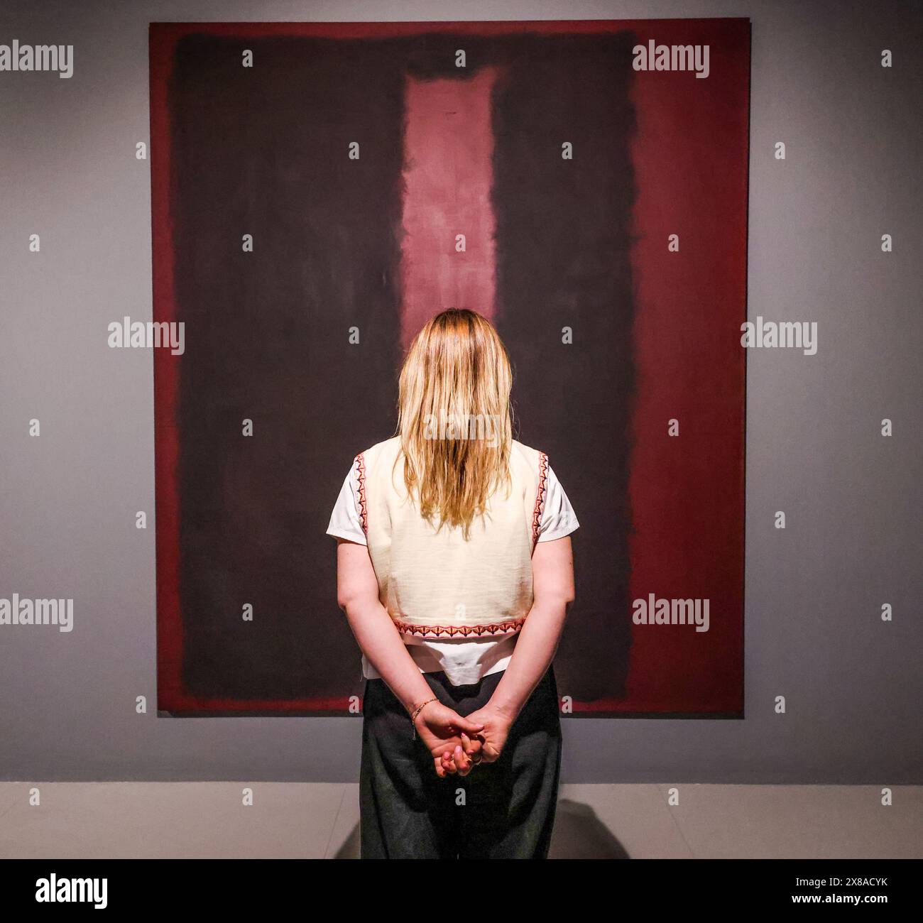 st Ives, Cornwall, UK. 24th May, 2024. For the very first time Mark ...