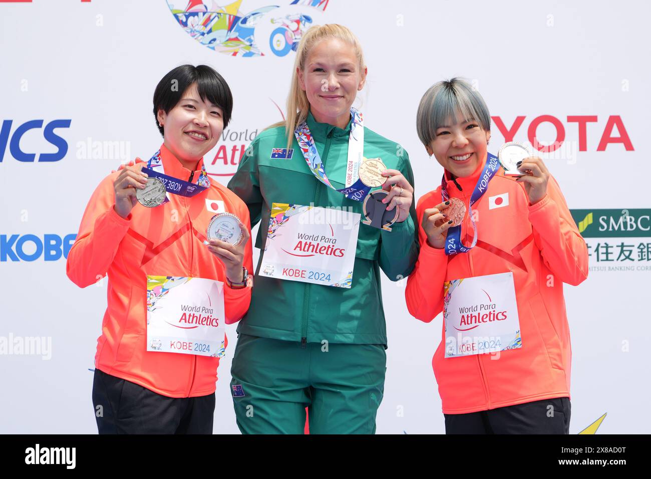 Hyogo, Japan. 24th May, 2024. (L-R) Tomomi Tozawa, Vanessa LOW (AUS ...