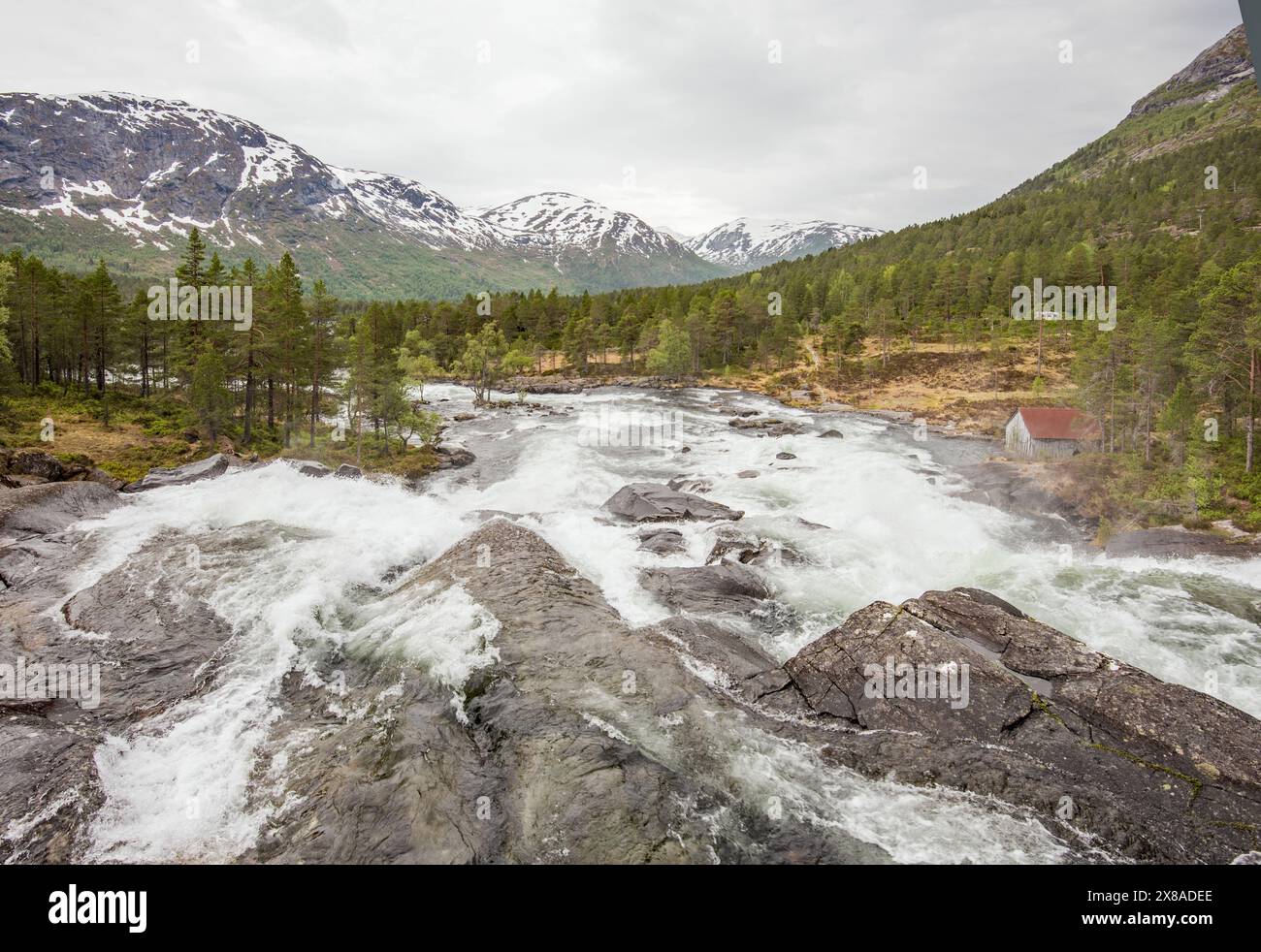Fizzy likholefossen waterfall hi-res stock photography and images - Alamy