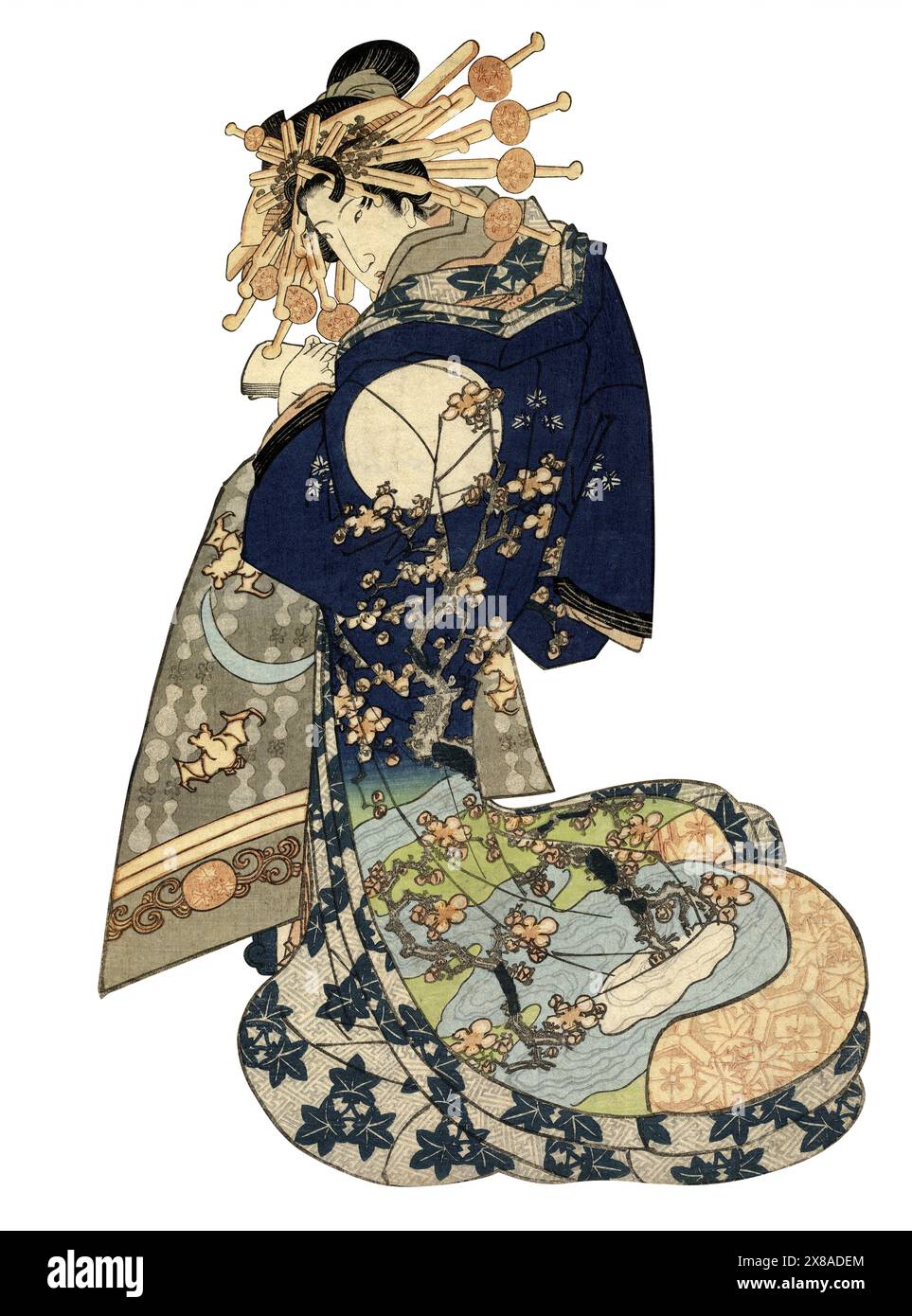 Nihongami hairstyle hi-res stock photography and images - Alamy