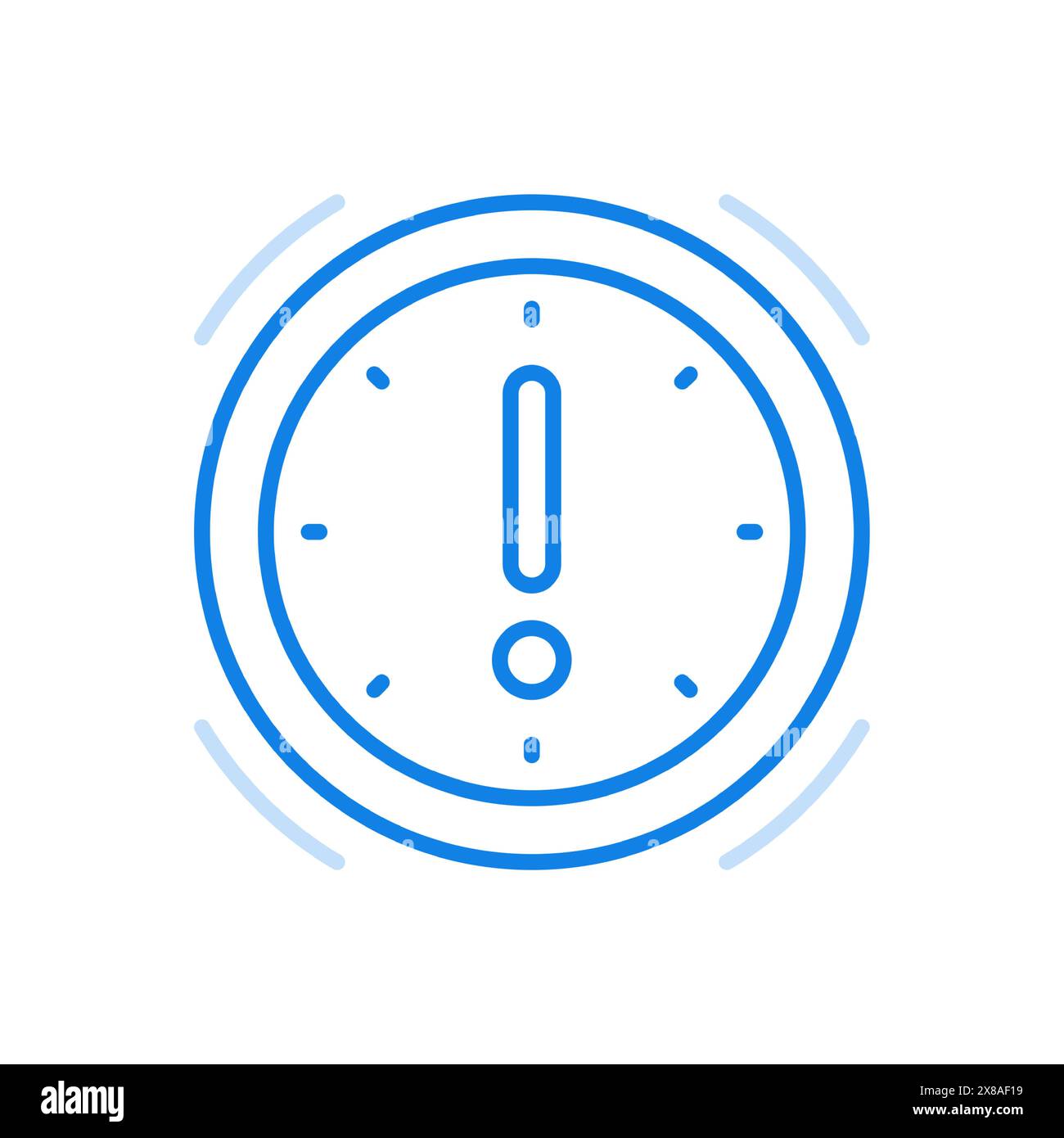 Productivity work vector line icon. Marketing strategy time management ...