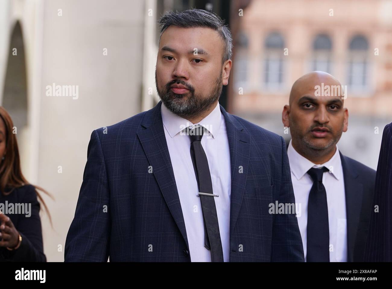 Chi Leung (Peter) Wai arrives at the Old Bailey, London, where along ...