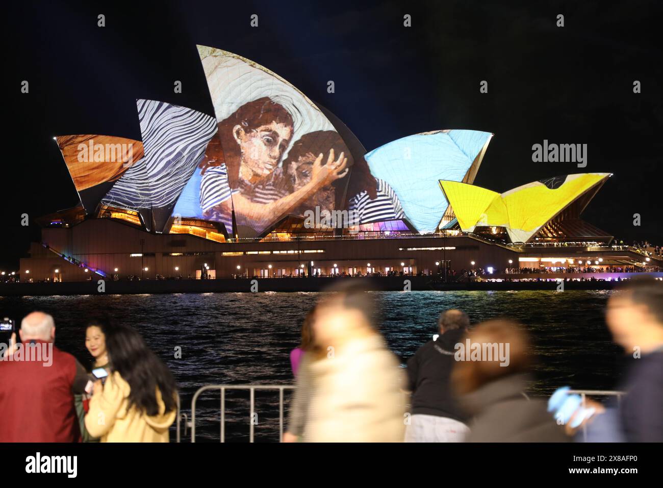 Sydney, Australia. 24th May 2024. Vivid Sydney begins and will run from ...
