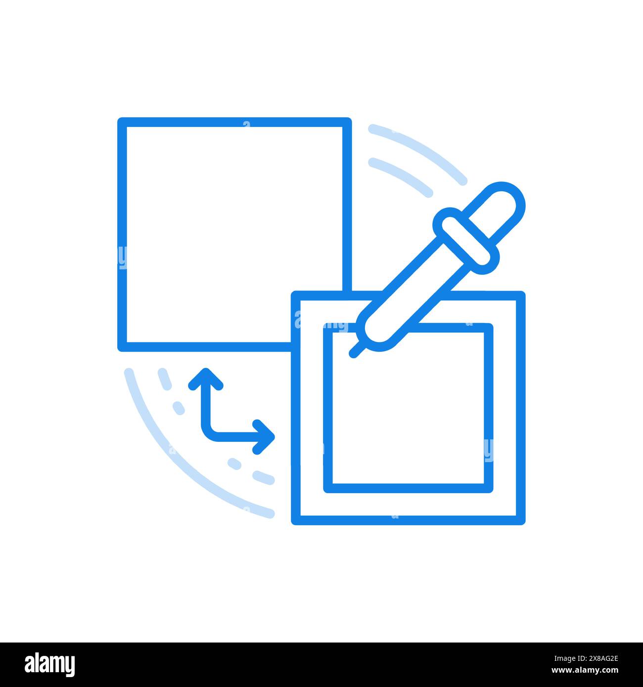 Artist filling Stock Vector Images - Alamy