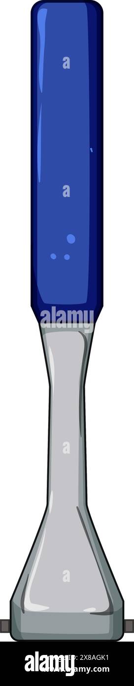 hammer paint scraper cartoon vector illustration Stock Vector Image ...