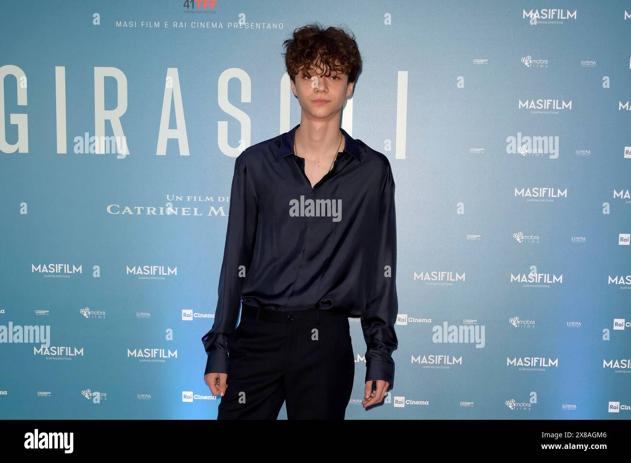 Nicola Giovanni Civetta bei der Premiere des Kinofilms 'Girasoli' im ...