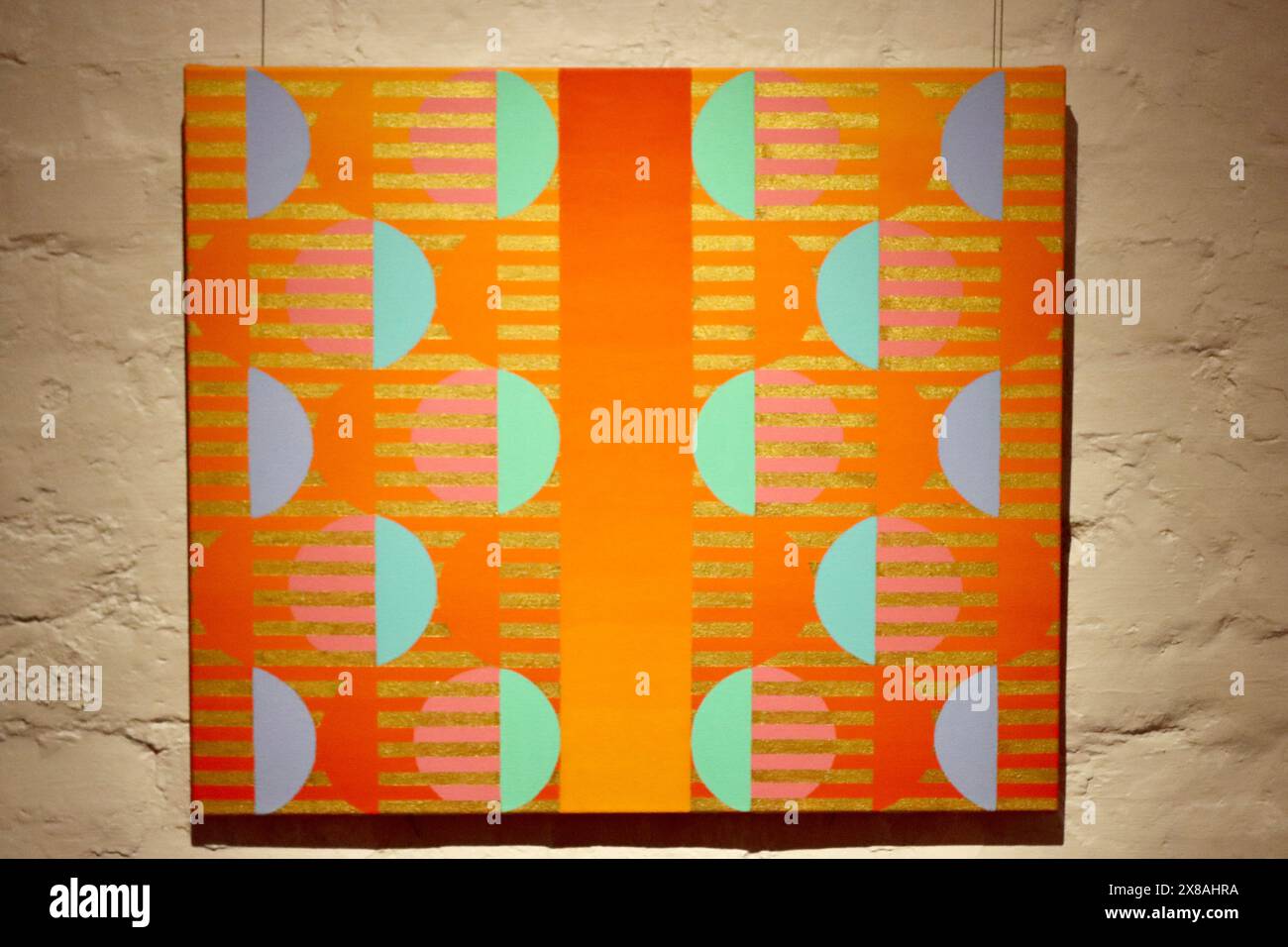 Acrylic on canvas painting "Remake the world #3" by artist Mari ...