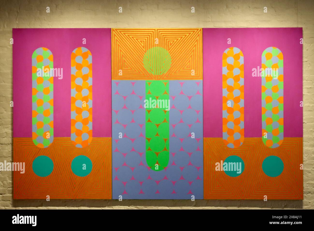 Acrylic on canvas painting "It's now or never" by artist Mari Rantanen ...