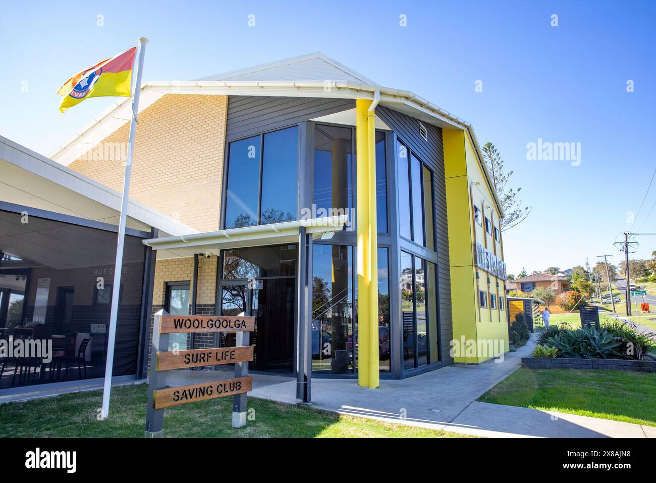 Woolgoolga surf life saving club,Coffs Harbour,NSW,Australia Stock ...