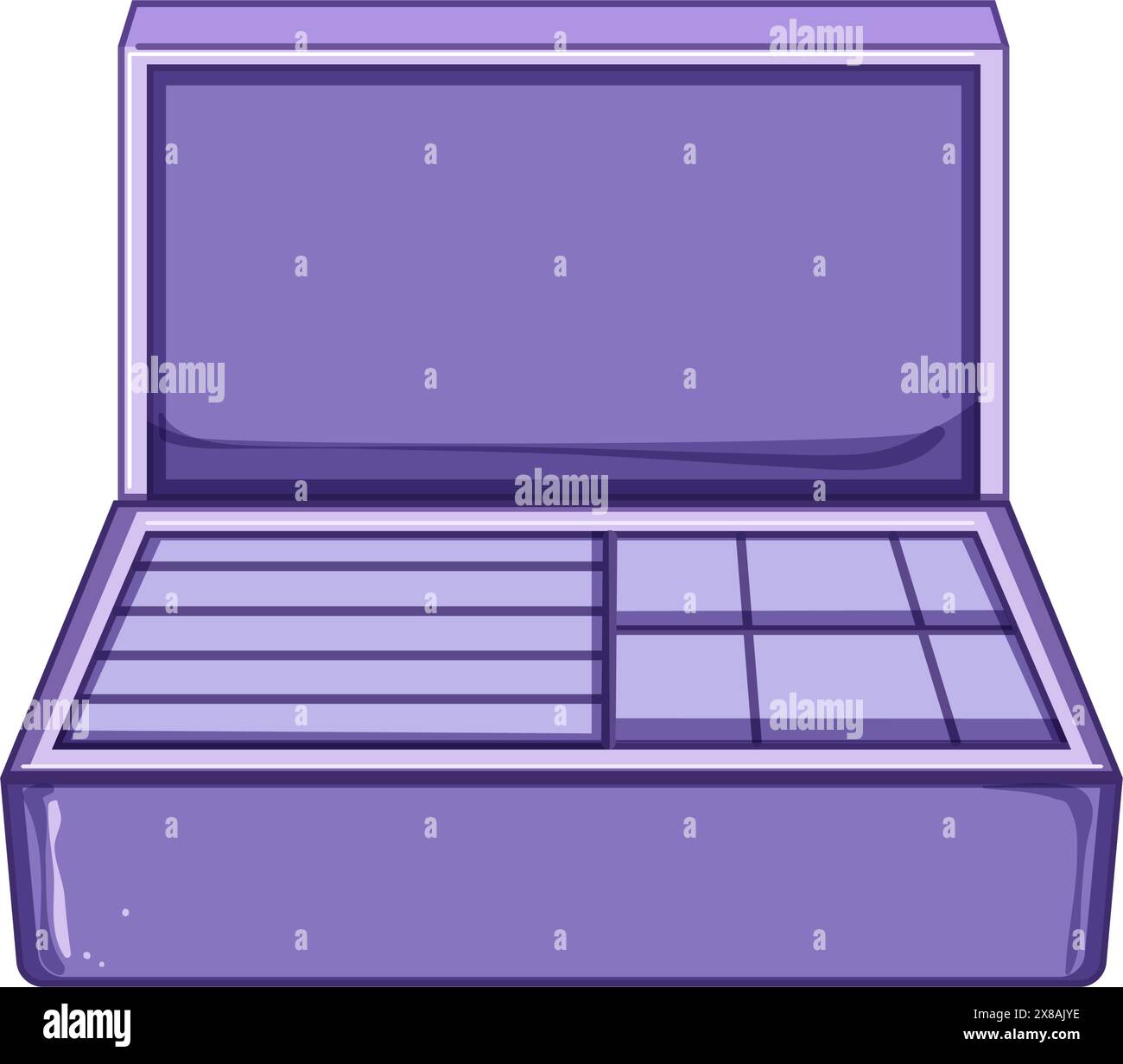 jewellery jewelry organizer cartoon vector illustration Stock Vector ...