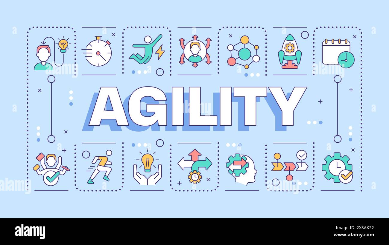 Word cloud concept time management Stock Vector Images - Alamy