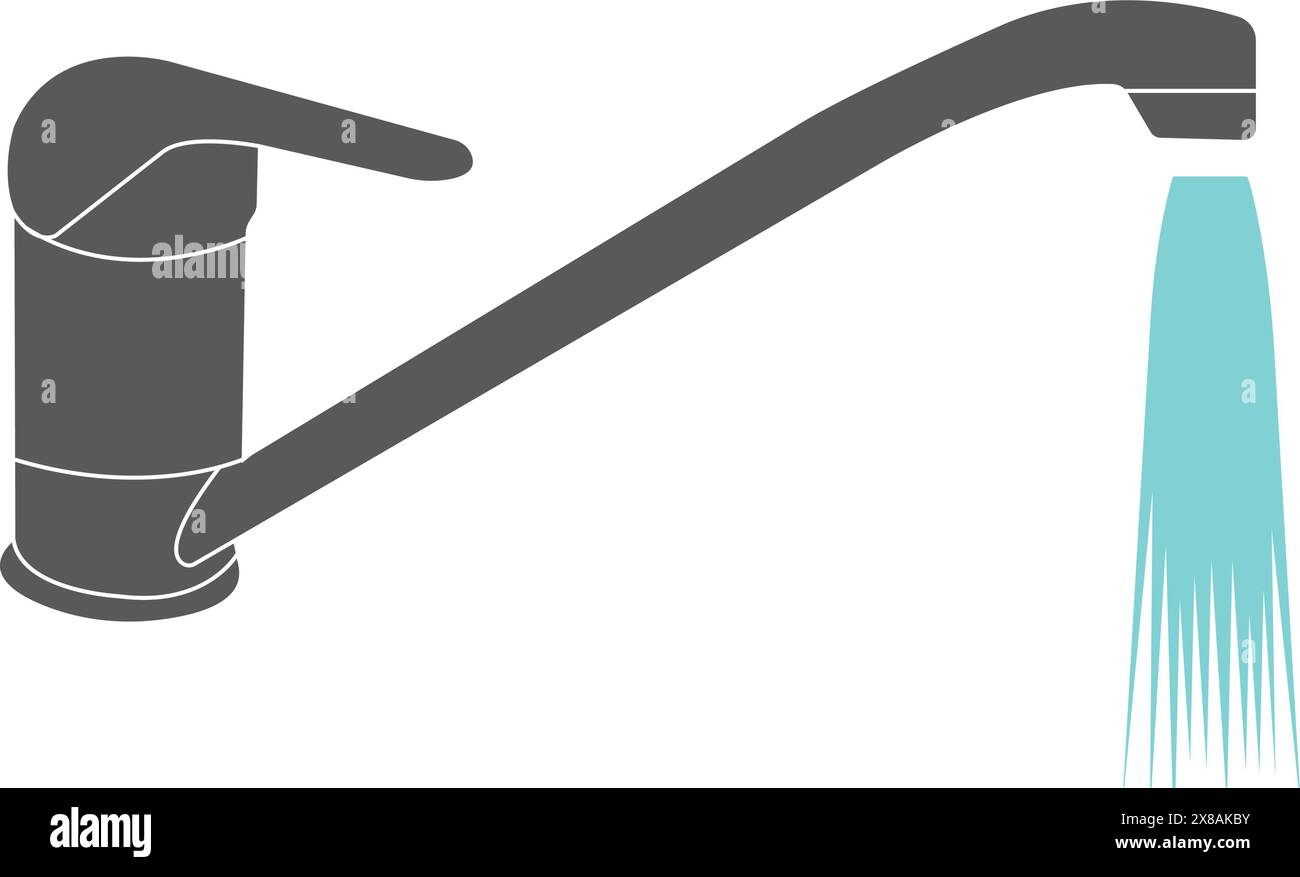 water faucet icon vector illustration simple design Stock Vector Image ...