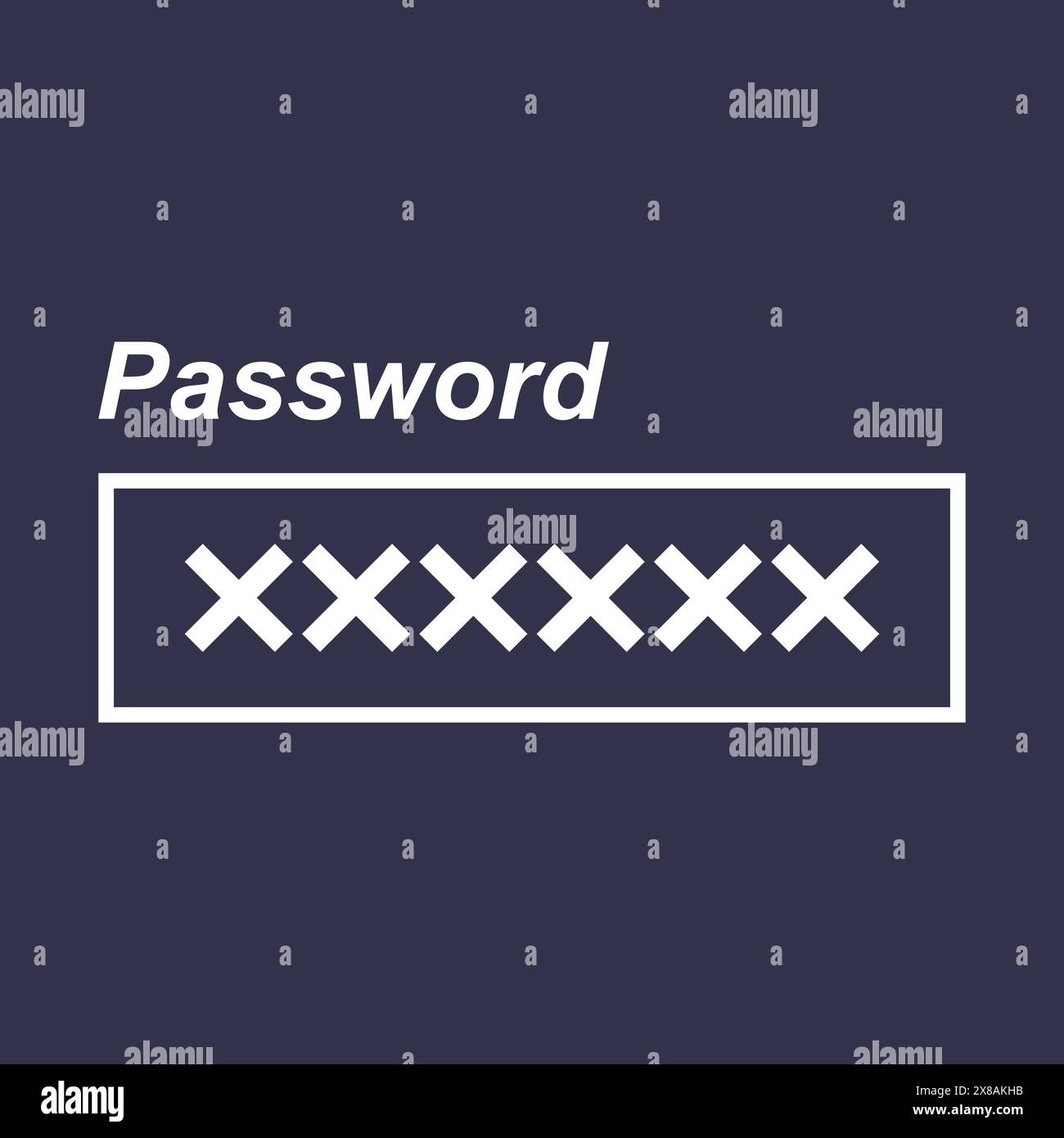 password logo design vector illustration Stock Vector Image & Art - Alamy