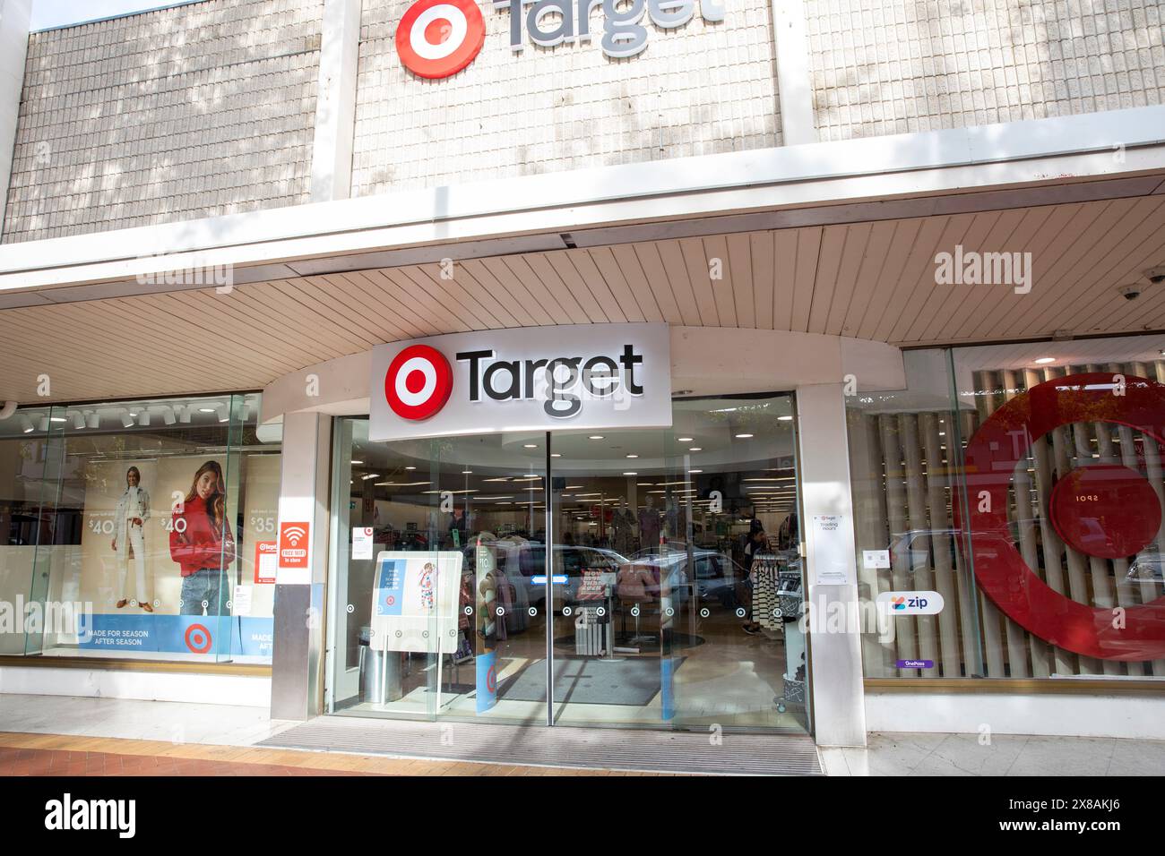Tamworth city centre, Target retail department store on peel street,NSW ...