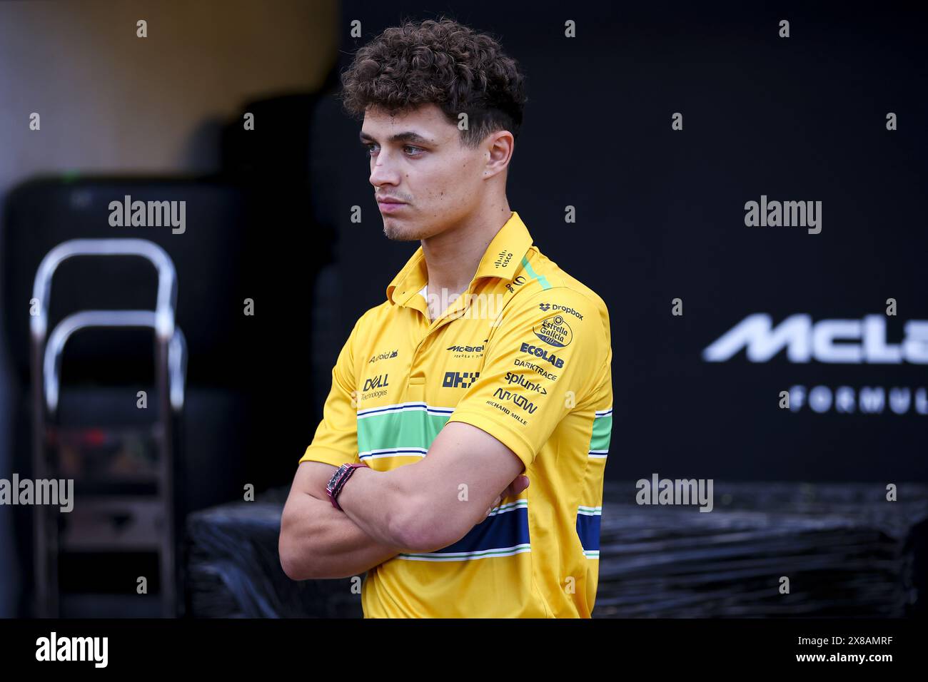 NORRIS Lando (gbr), McLaren F1 Team MCL38, portrait during the Formula 1 Grand Prix de Monaco ...