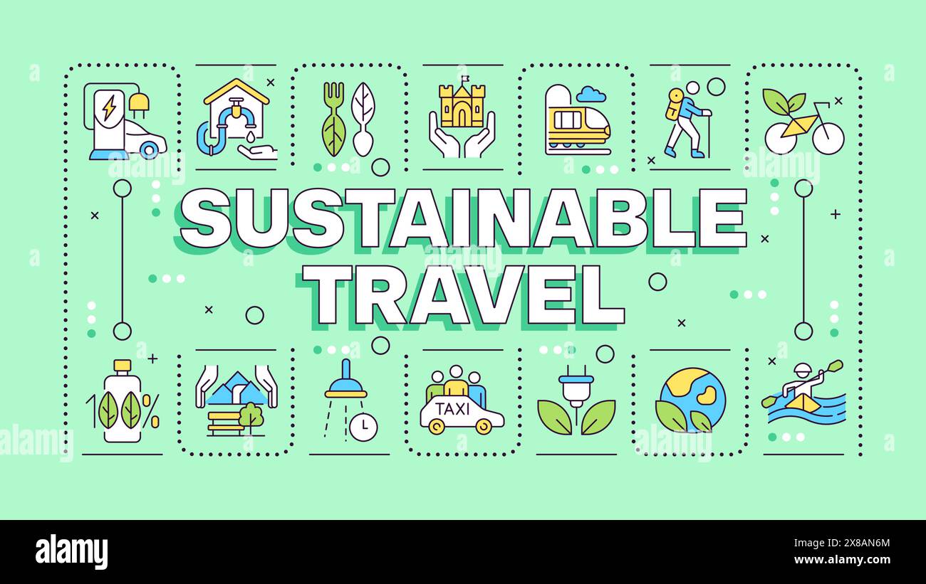 Conscious travel Stock Vector Images - Alamy