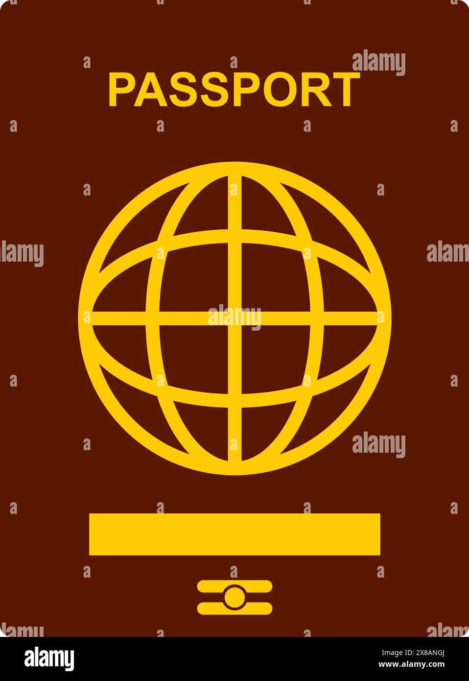 passport logo design vector illustration Stock Vector Image & Art - Alamy