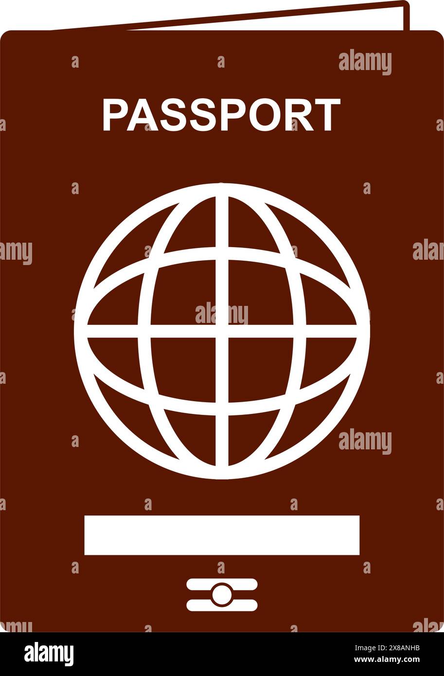 passport logo design vector illustration Stock Vector Image & Art - Alamy
