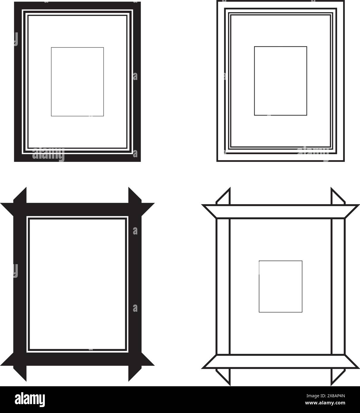 photo frame icon design vector illustration Stock Vector Image & Art ...