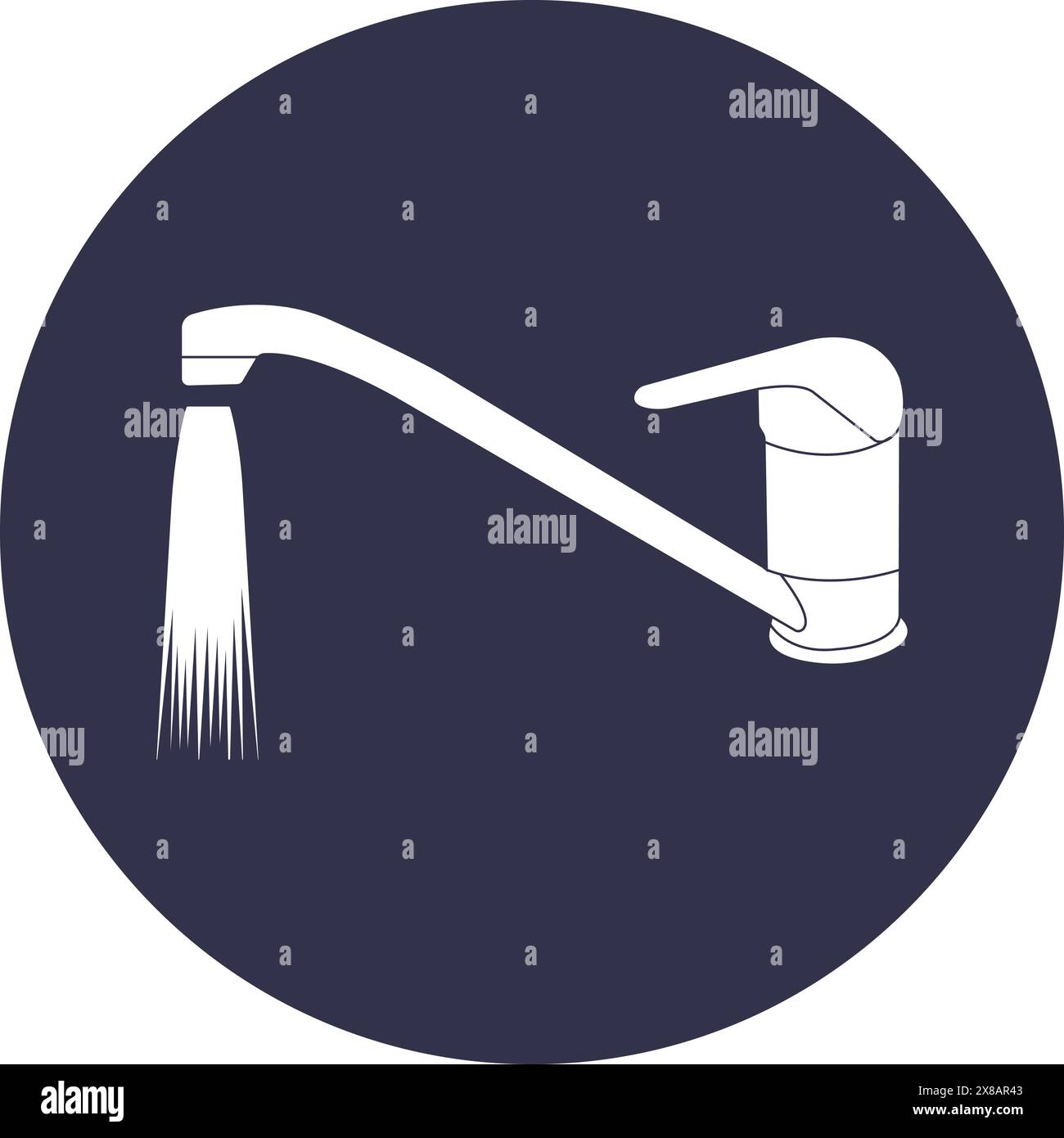 water faucet icon vector illustration simple design Stock Vector Image ...