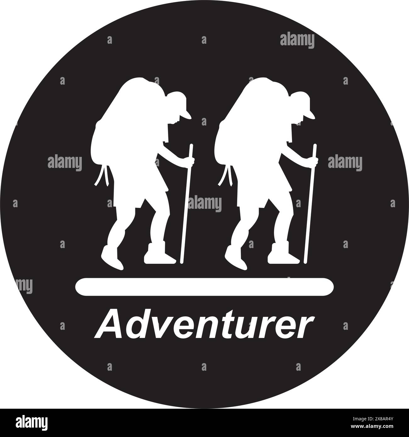 Adventurer icon vector illustration symbol design Stock Vector Image ...