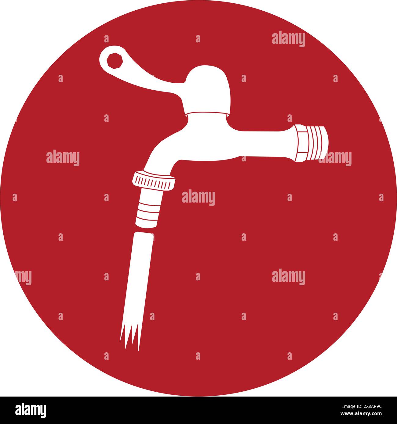 water faucet icon vector illustration simple design Stock Vector Image ...