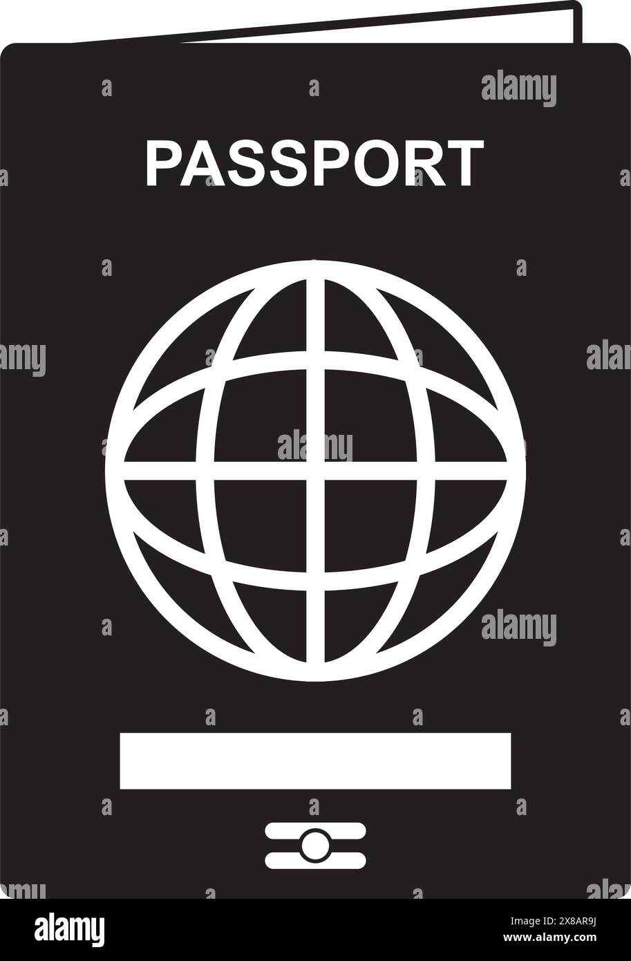 passport logo design vector illustration Stock Vector Image & Art - Alamy