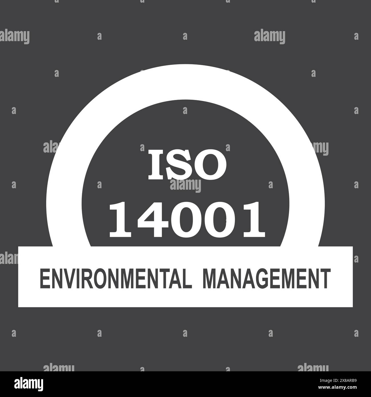 ISO logo design vector illustration Stock Vector Image & Art - Alamy