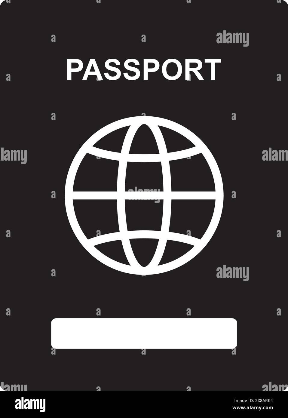 passport logo design vector illustration Stock Vector Image & Art - Alamy