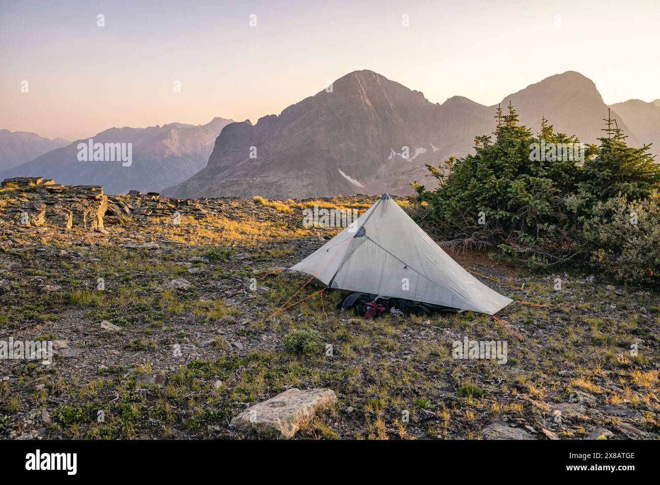 Remote camping in the Weminuche Wilderness, Colorado Stock Photo - Alamy
