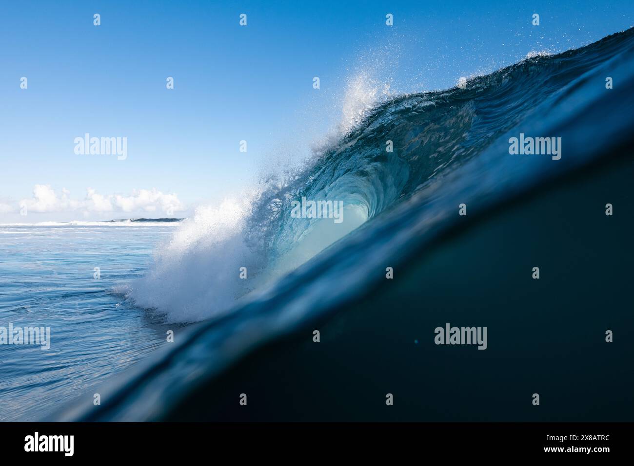 Teahupo'o is the world's most famous wave Stock Photo - Alamy