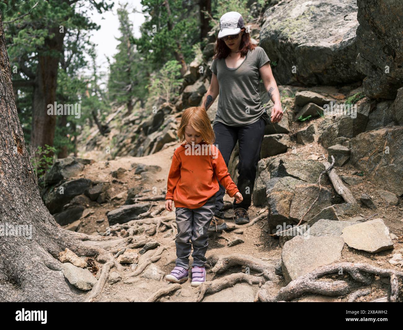 Child nature trail hi-res stock photography and images - Alamy