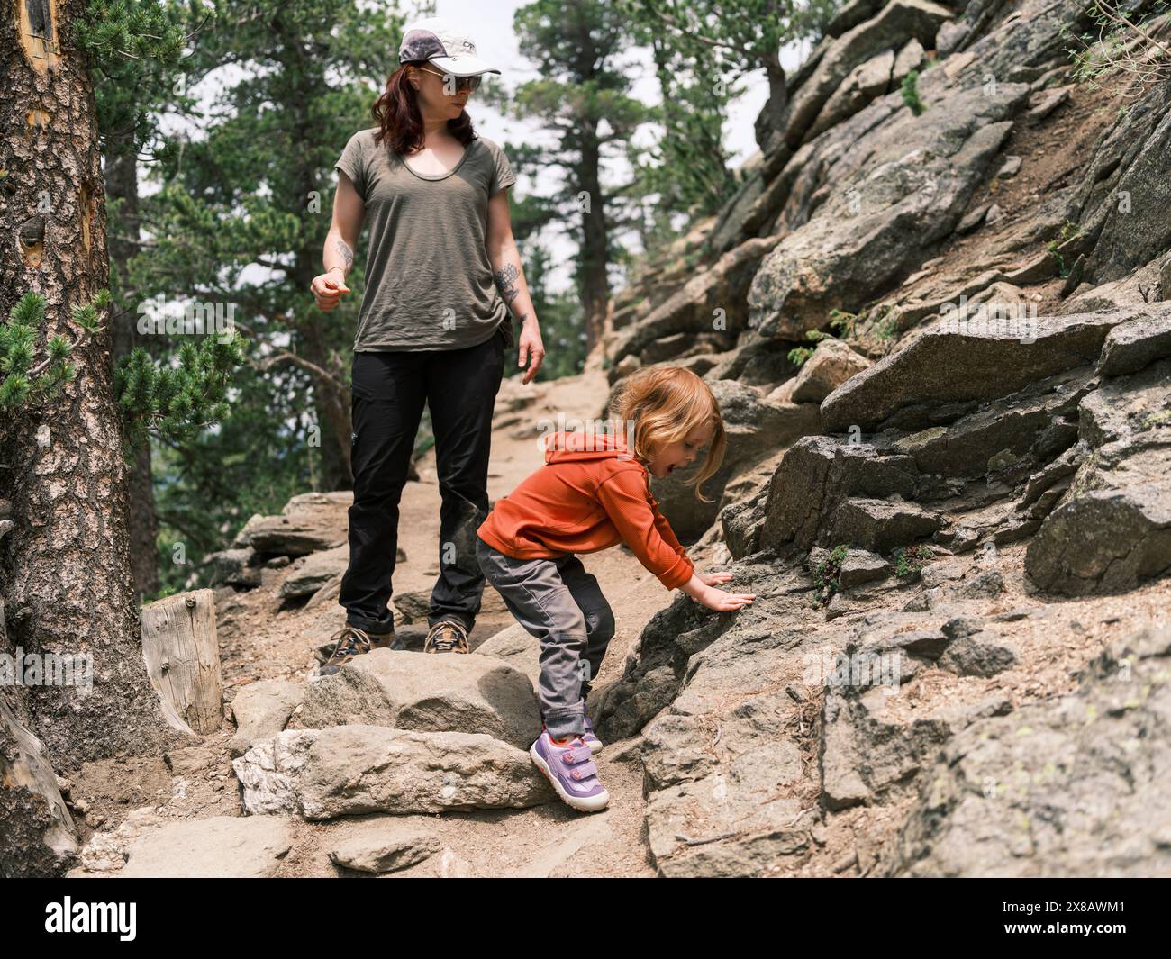 Child nature trail hi-res stock photography and images - Alamy