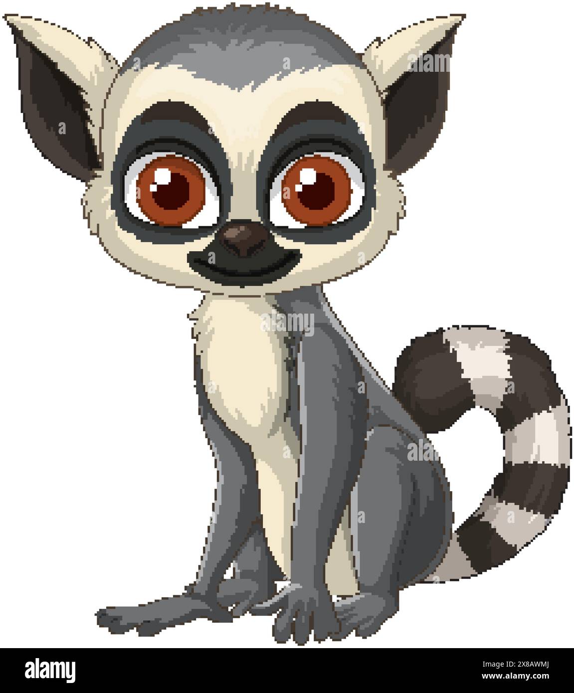 Striped tailed Cut Out Stock Images & Pictures - Alamy