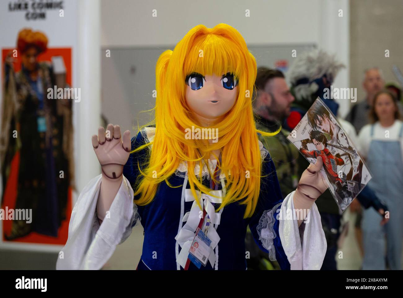 ExCeL London, UK. 24th May, 2024. MCM Comic Con runs at ExCel from 24 ...