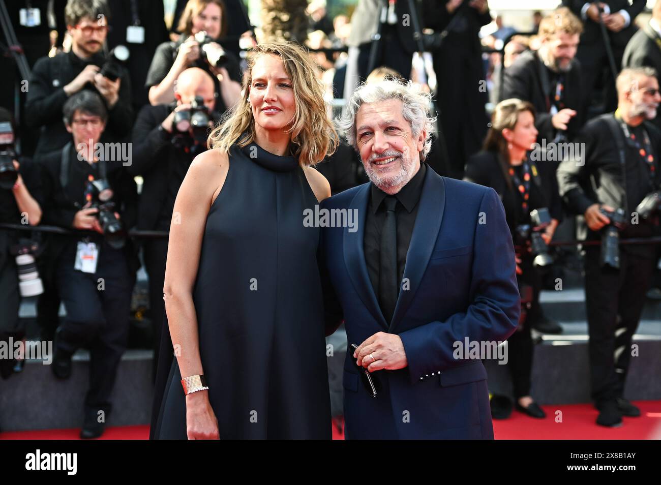 Tiara Comte and Alain Chabat attend the "L'Amour Ouf" (Beating Hearts ...