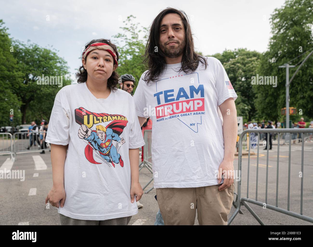Trump rally bronx hi-res stock photography and images - Alamy