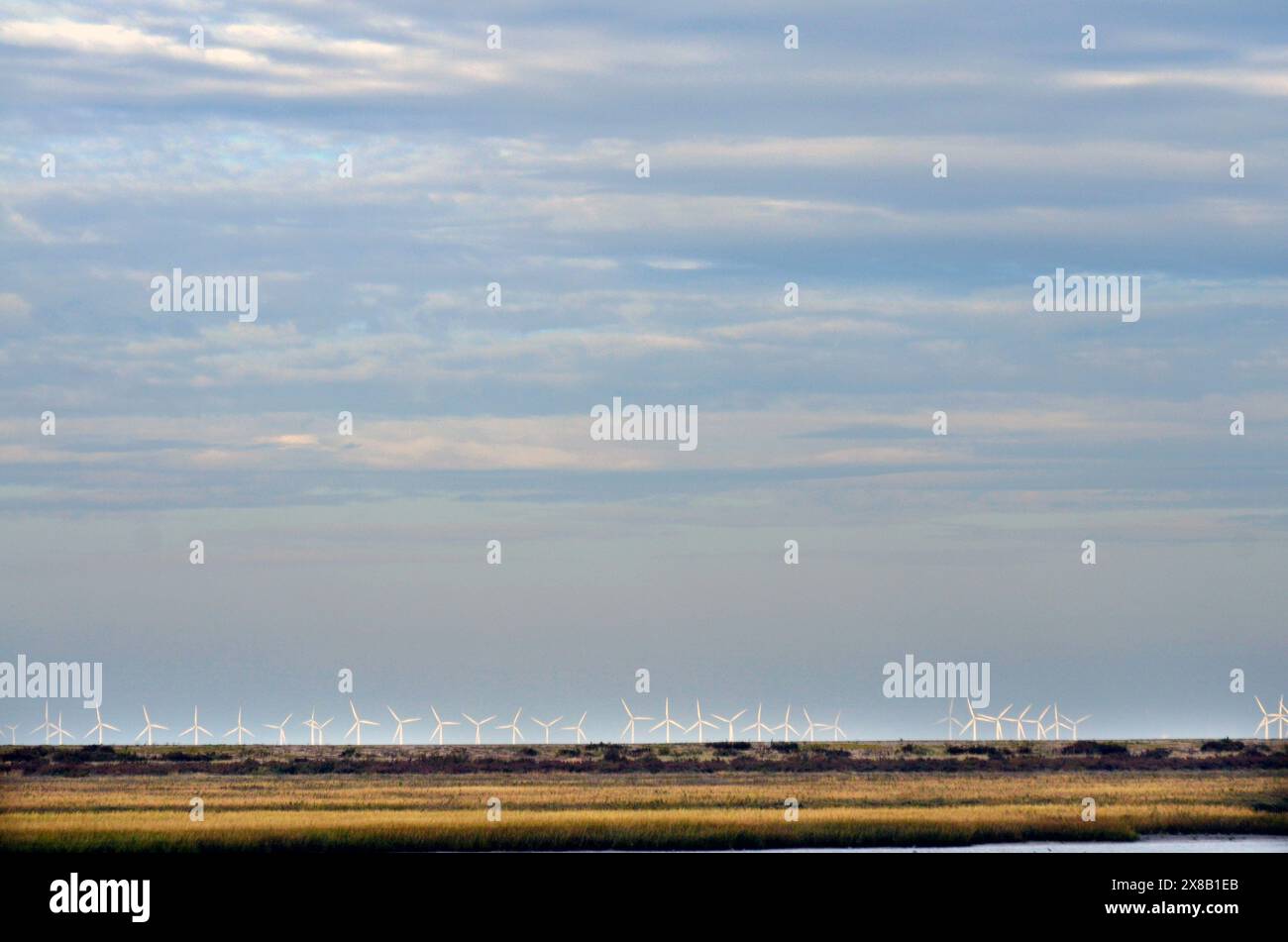 Row sky turbines hi-res stock photography and images - Alamy